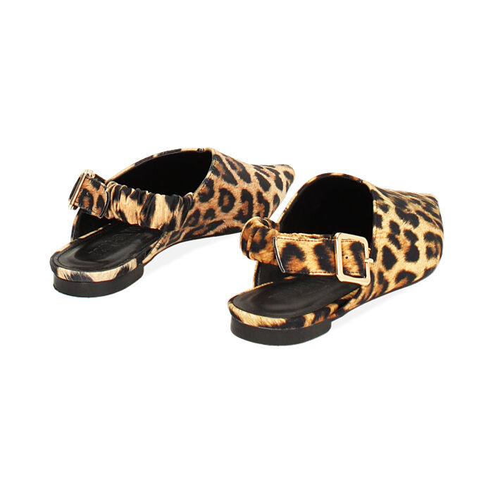 Ballerines femme sabot léopard| Primadonna Collection