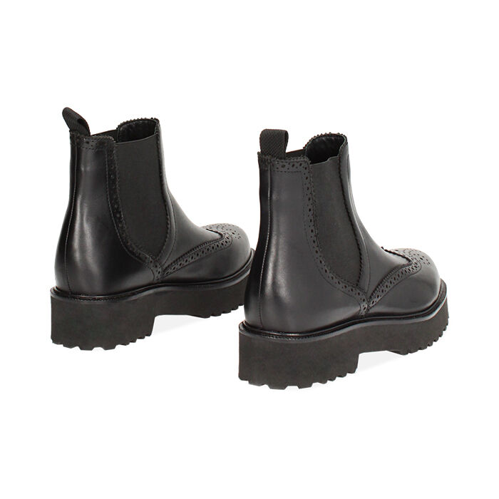 Beatles neri in pelle | Primadonna Collection