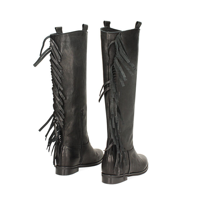 Stivali in pelle nera da donna - Primadonna Collection