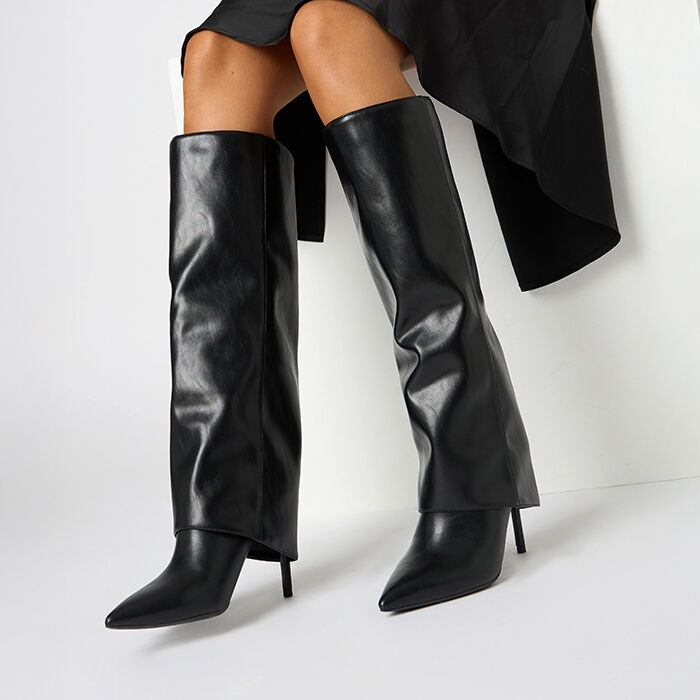 Stivali neri con tacco 10,7 cm - Primadonna Collection