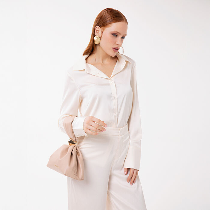 Mini bag beige elegante - Primadonna Collection