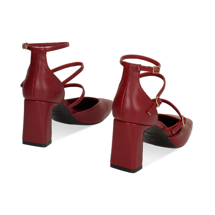 Décolleté open shank cherry| Primadonna Collection