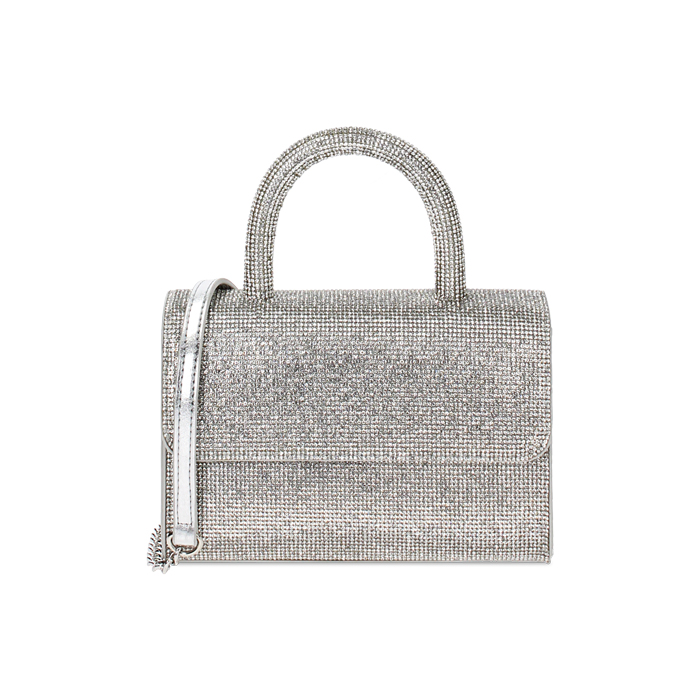 Minibag argento con pietre donna | Primadonna Collection